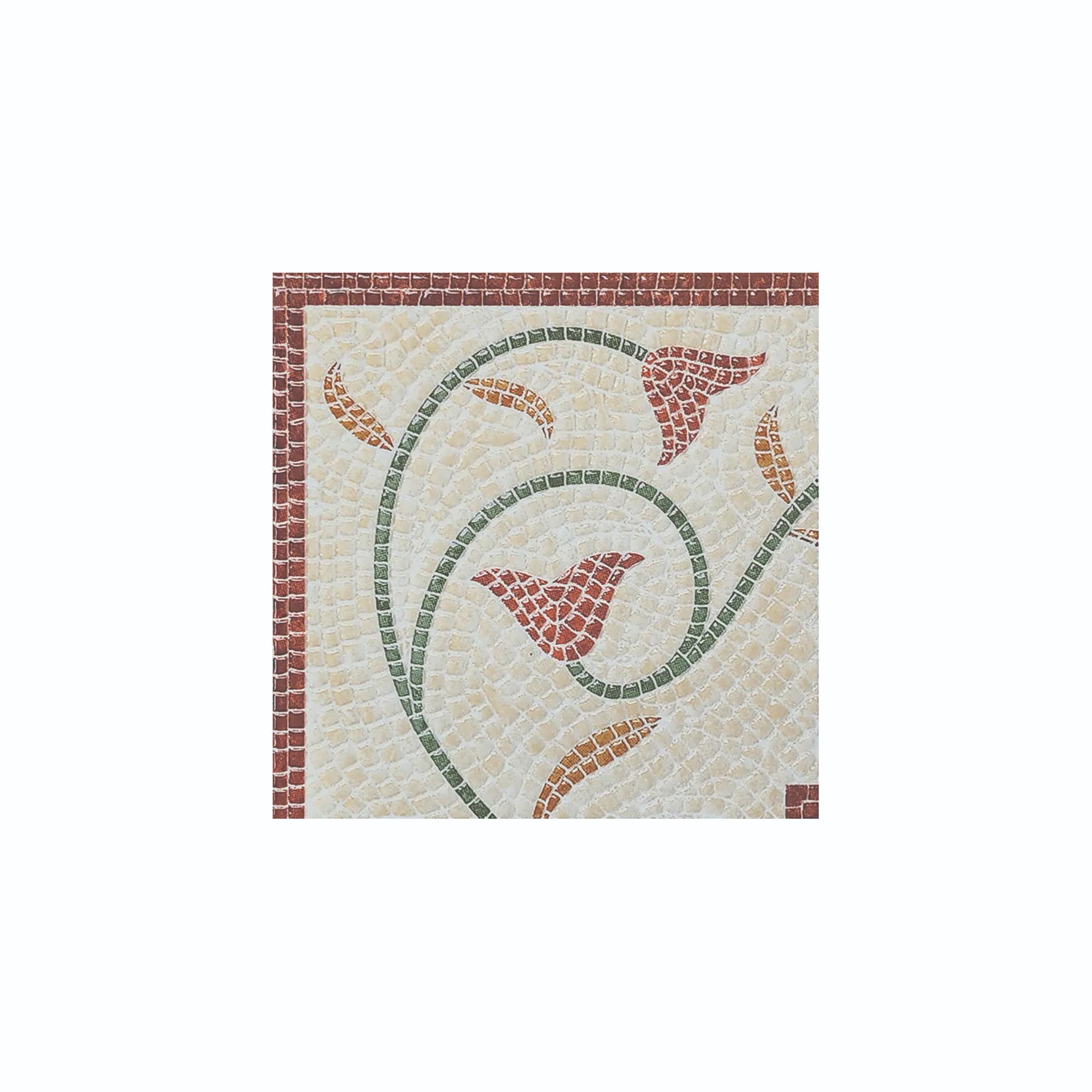 CFDC 1515017 FLOREAL ARANCIO - ceramicfashionstudio